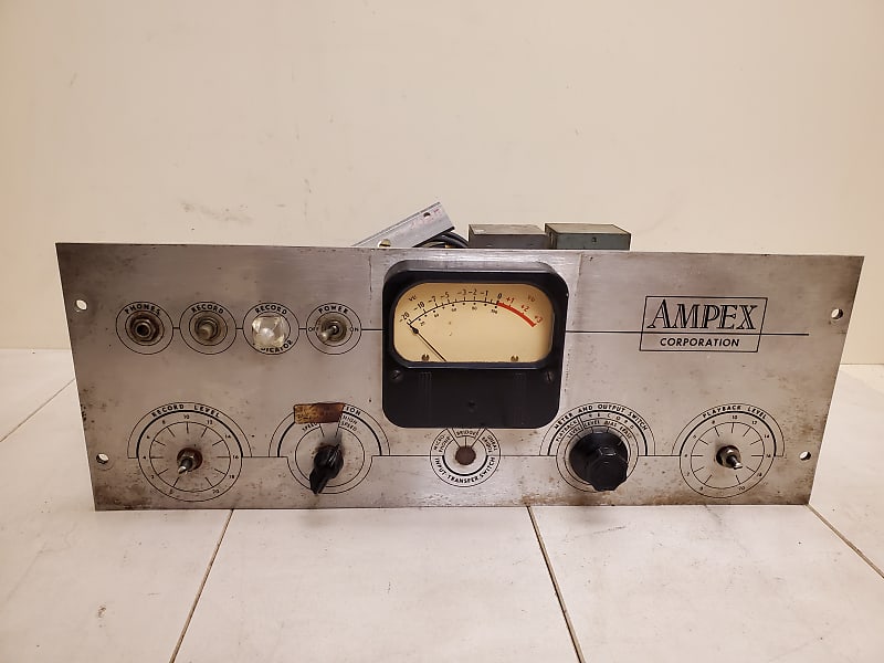 Ampex 350 Vintage Mic/Line Preamp W/ cables | Reverb