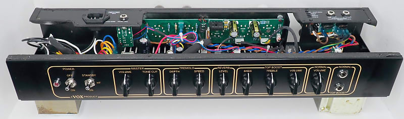 Vox AC15 C1 Chassis - Tubes - Reverb Tank - Cords - Excellent | Reverb