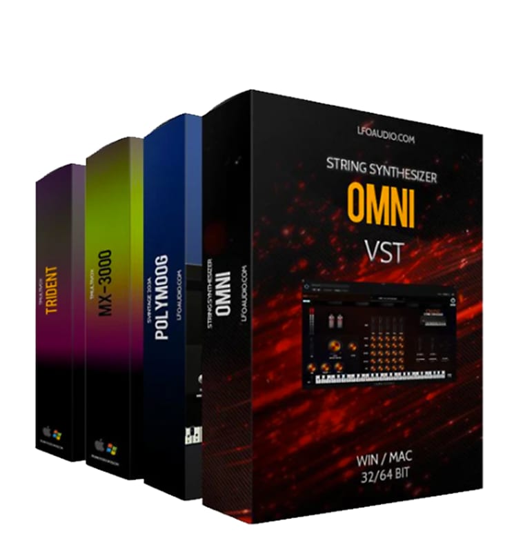 Vintage Synth Bundle #1 VST - 4 Classic plug-ins | Reverb