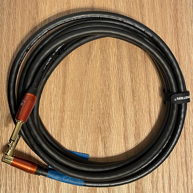 Monster Acoustic 12' Guitar/Bass Cable | Reverb