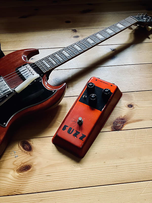 Wolf Devices - Dual Fuzz Face / MK2 - Aged Candy Red Apple | Reverb