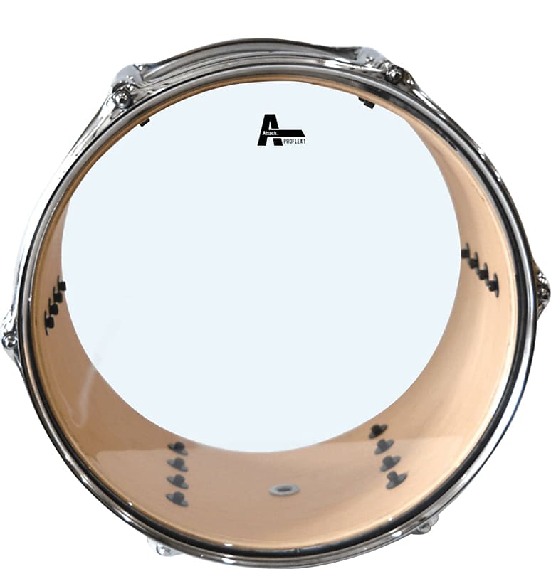 Attack ProFlex 20" No Overtone 1-Play Clear Drum Heads | Reverb