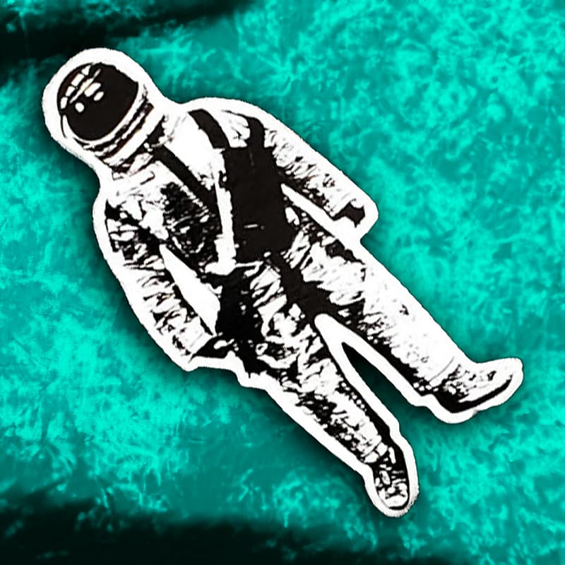 SPACEMAN EFFECTS STICKER INSANELY RARE LIMITED EDITION PEDAL | Reverb