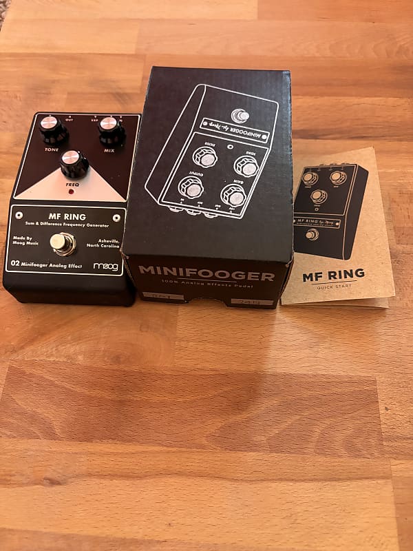 Moog Minifooger v2 complete set analog effect pedals 2010s | Reverb
