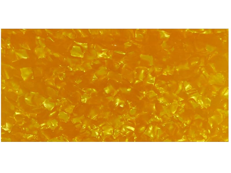 Incudo Yellow Pearloid Celluloid Sheet - 200x100x0.8mm | Reverb UK
