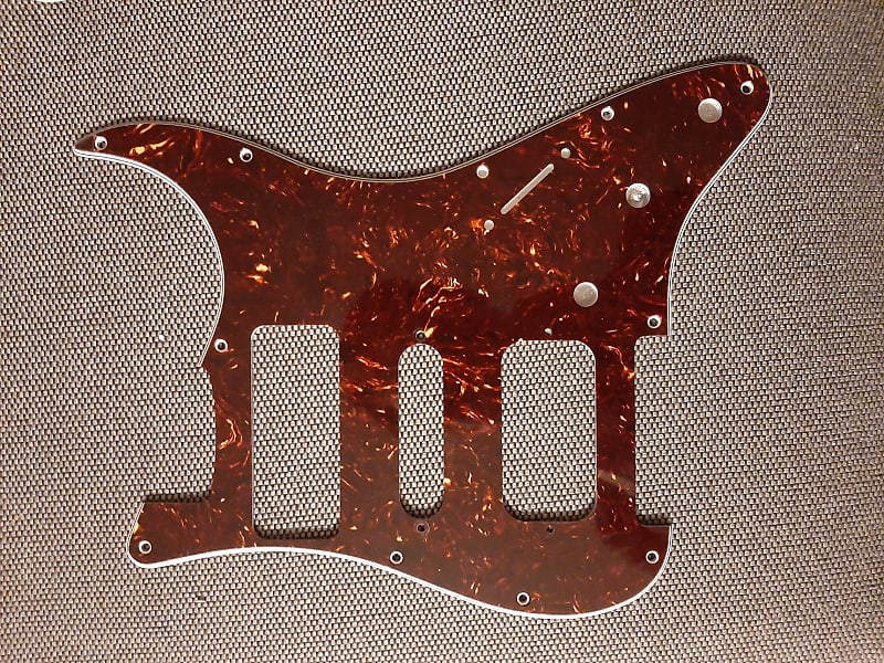 Warmoth P90 Single Humbucker Strat Pickguard Tortoise | Reverb