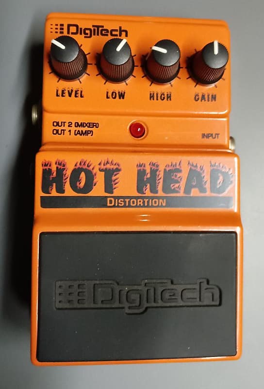 DigiTech Hot Head Distortion 2010s - Red | Reverb UK
