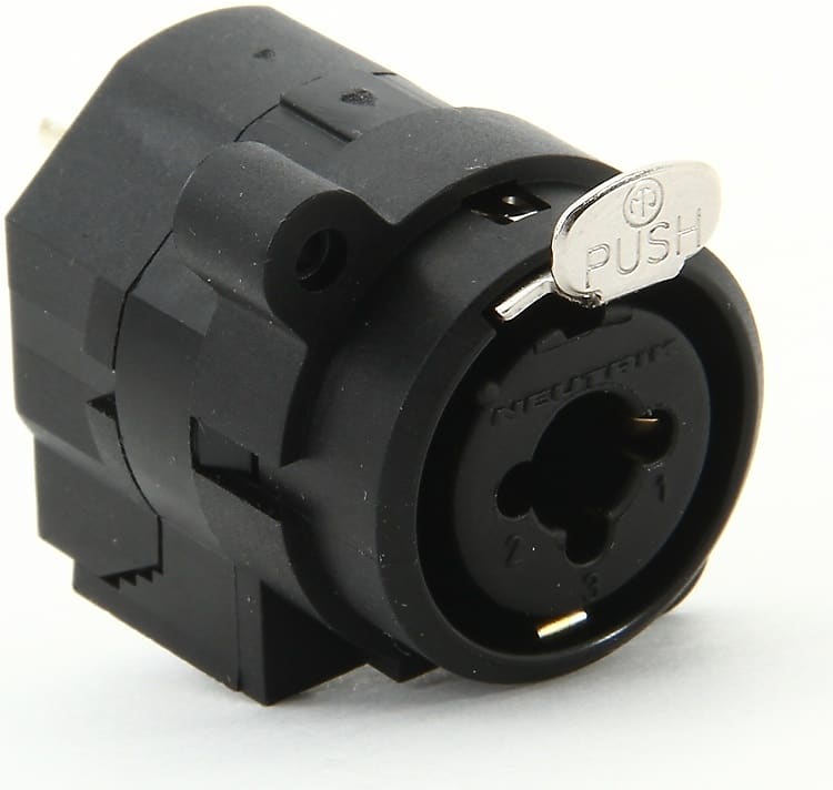 Neutrik NCJ6FI-S Female XLR / 1/4" TRS Combi Chassis | Reverb