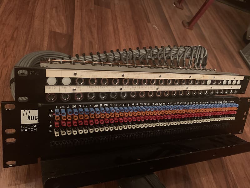 Audio Accessories/ADC 48pt TRS to punchdown Patchbay | Reverb