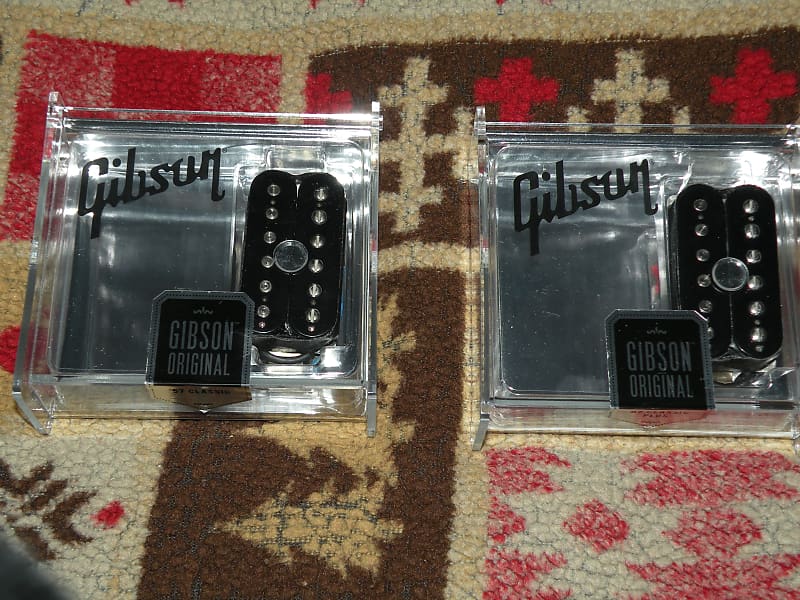 Gibson 57 Classic/Classic+ Pickup Set 2019 Double Black | Reverb