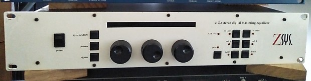 Z Systems z-Q2 digital mastering equalizer, z-Sys equaliser | Reverb