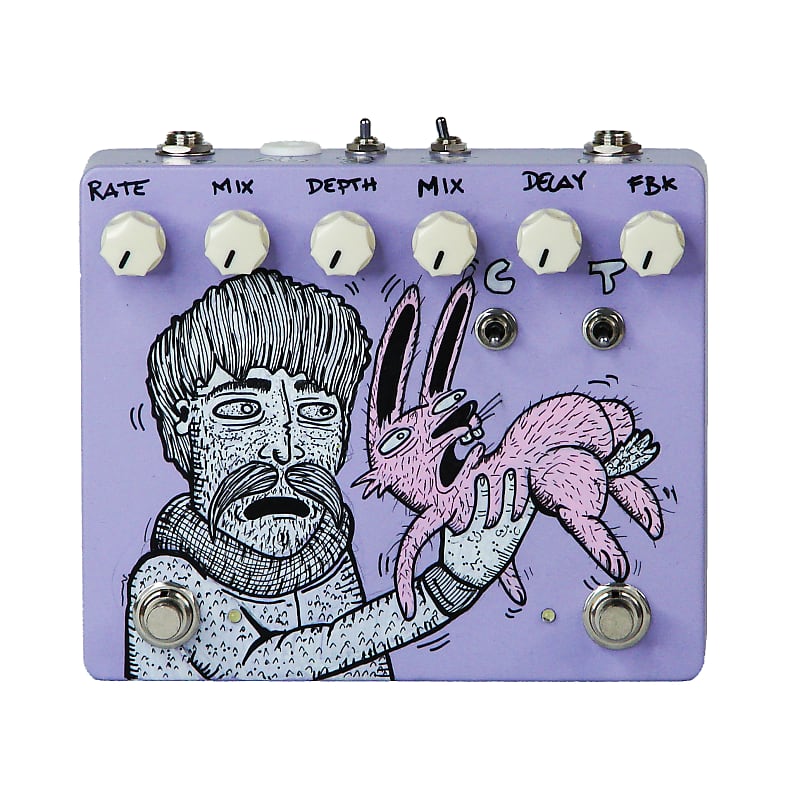 Full Mojo Electronics Submarino 2022 - Hand Painted - Rabbit, | Reverb