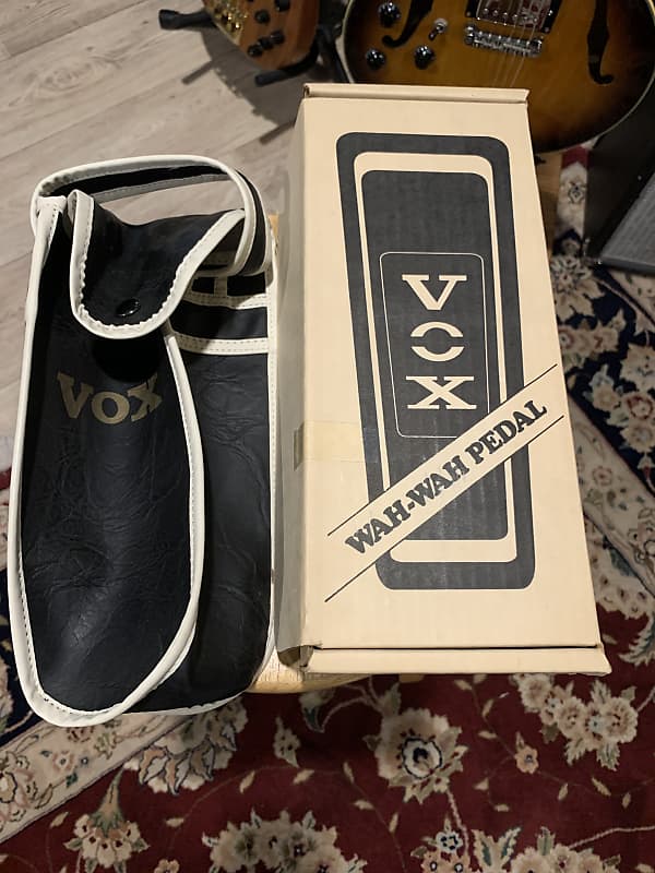 Vox V847 Wah-Wah Pedal Box and Pouch | Reverb