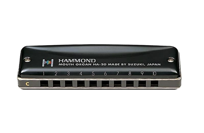 Suzuki Promaster Hammond Diatonic Harmonica w/ Case - Key of | Reverb