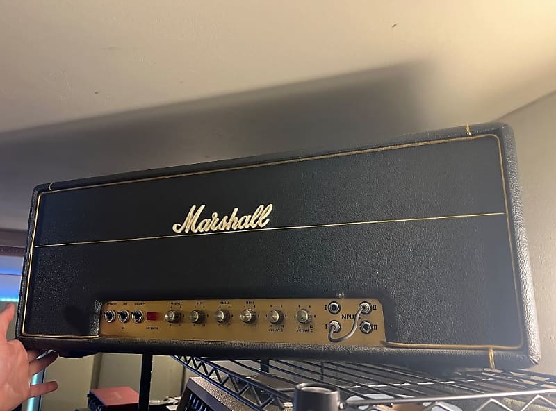 Marshall JMP Super Lead 100w 1974 - black | Reverb