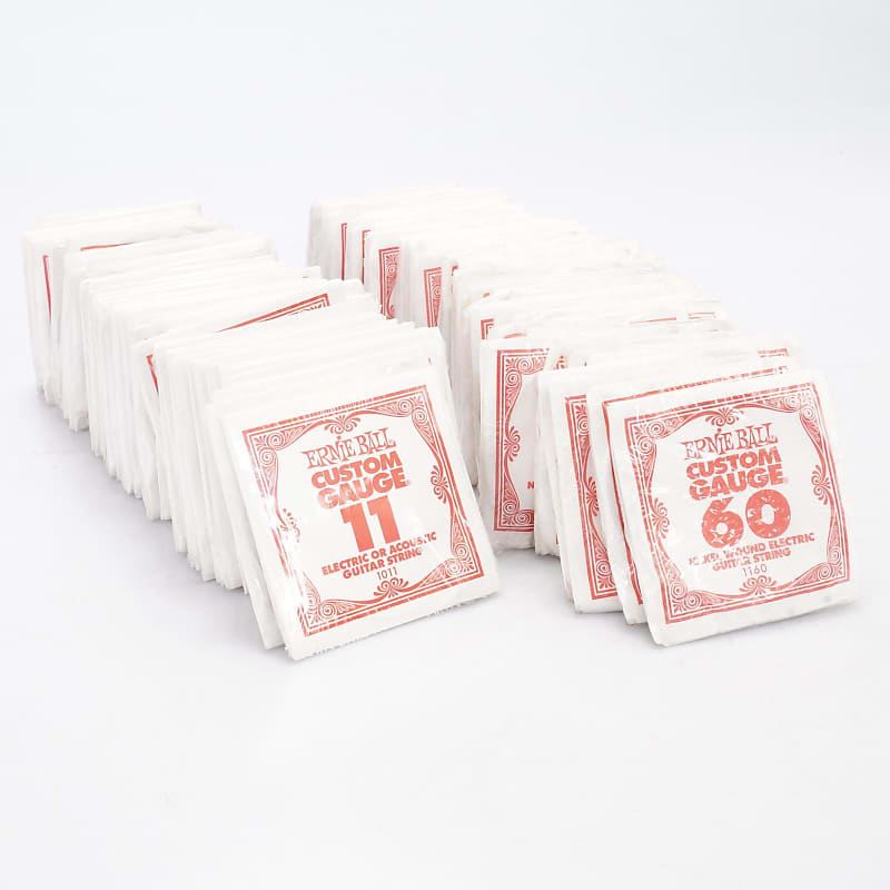 552 Ernie Ball 11-68 Gauge Single Electric Guitar String | Reverb