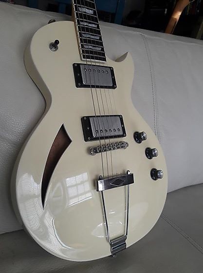ESP "Archtop" Eclipse 1998 White | Reverb
