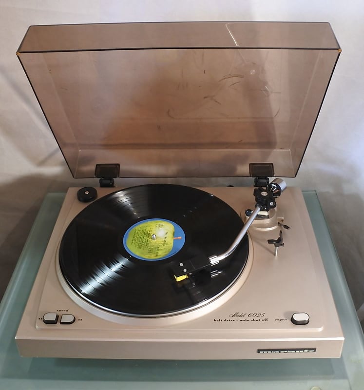 Turntable MARANTZ model 6025 - belt drive Auto-shut | Reverb France