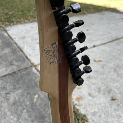 Custom 7 String V with Ibanez Neck | Reverb