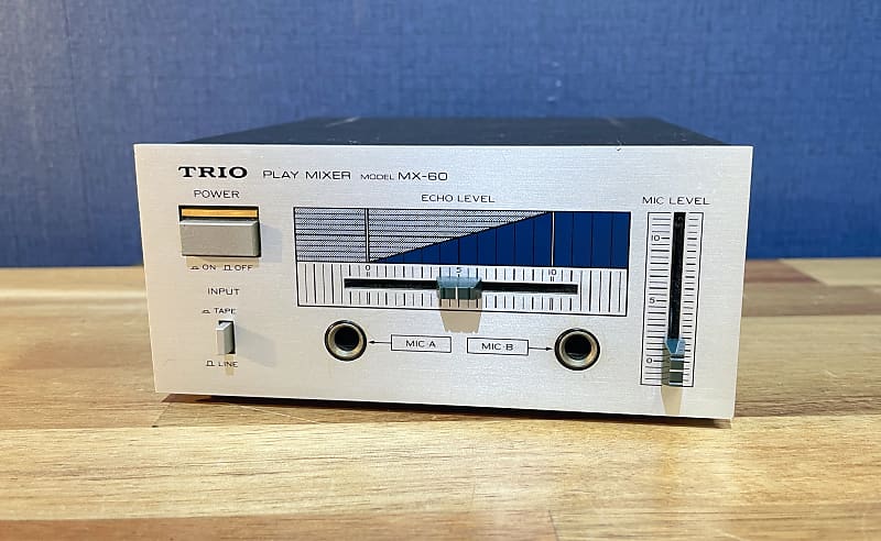 Trio MX-60 BBD Echo Effects / 2ch Analog Mixer [Great | Reverb
