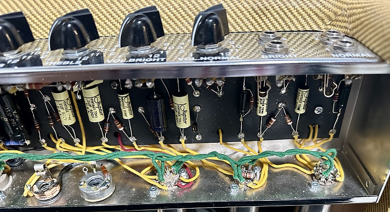 Tweed Pro 5E5-A Style Combo Amp Replica Chassis 5E5-A Circuit | Reverb