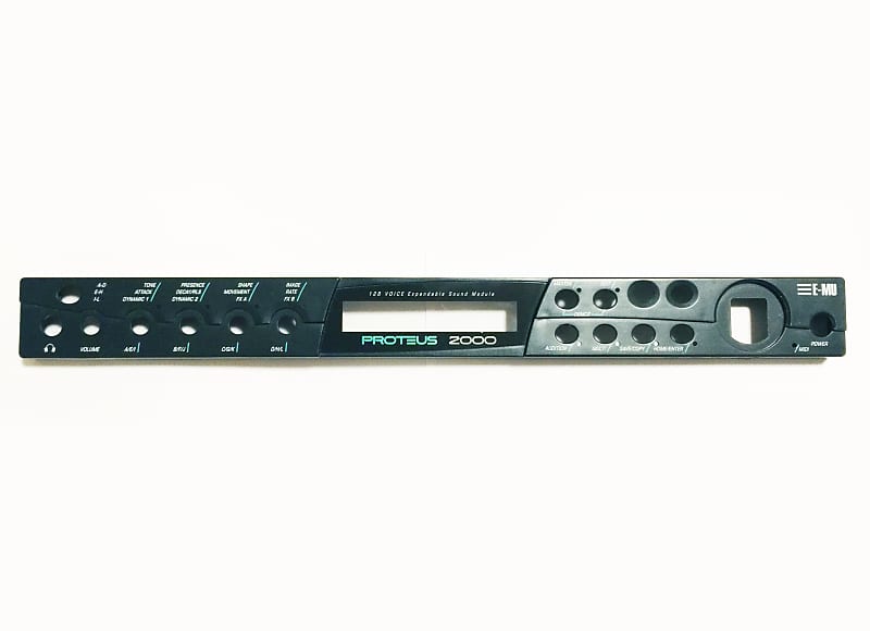 E-MU Systems Proteus 2000 Original Face Plate-Front Panel | Reverb