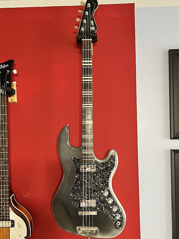 Hofner Artist 185 1963 - Silver / Black Sparkle | Reverb