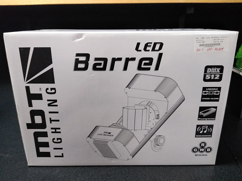 MBT Lighting LED Barrel Light New | Reverb