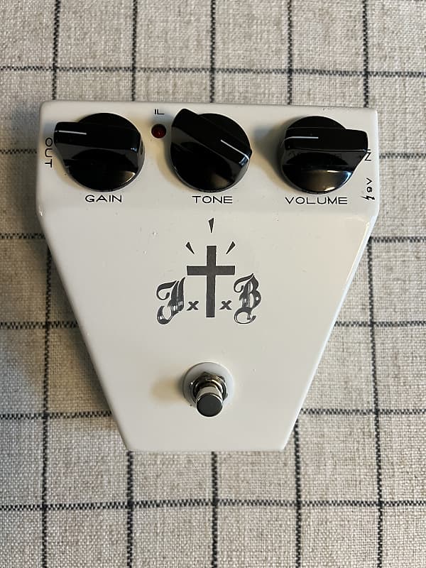 Satellite Amplifiers Johnny Two Bags Signature pedal - white | Reverb