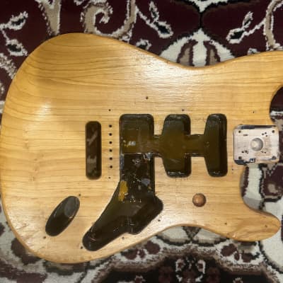 Fender Deluxe Super Strat Stratocaster Body Mid-90s | Reverb