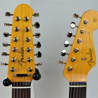 fender Stratocaster ST-W Double Neck 2012 - 3CS - 30th | Reverb