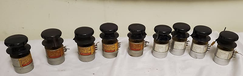 (9) Daven LA-350-G 600 ohm ladder network audio attenuators | Reverb