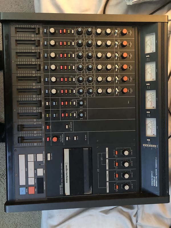 Audio Technica 6 Channel Mixer/Recorder AT-RMX64 | Reverb