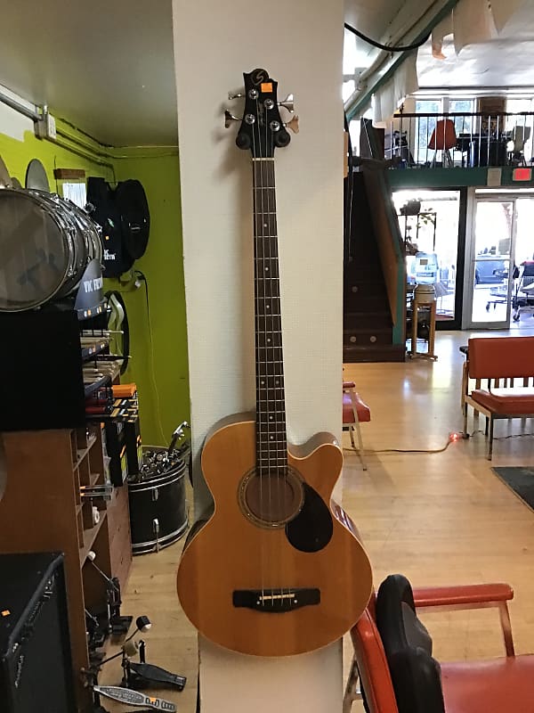 Greg Bennett AB-2 2000s - Natural wood | Reverb