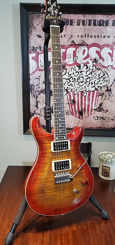 Harley Benton CST-24 Deluxe 2018 Paradise Flame | Reverb