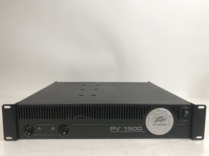 Peavy PV 1500 1500 Watt Stereo Power Amplifier | Reverb