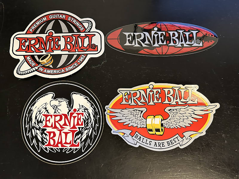 Ernie Ball Stickers lot (4) 2000s never used | Reverb UK