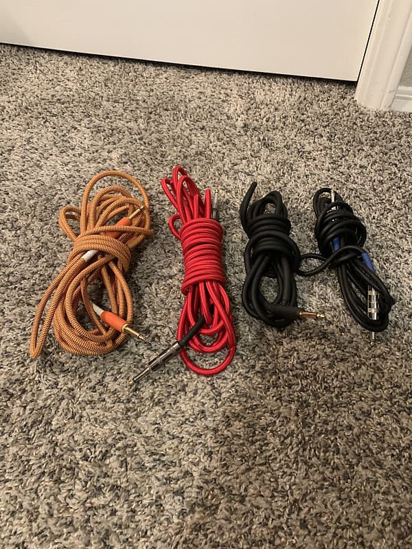 Multiple Guitar/Bass Cables | Reverb