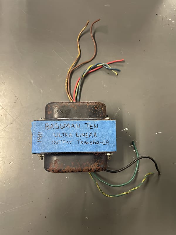 1981 Schumacher Fender Bassman Ten Ultra Linear Output | Reverb