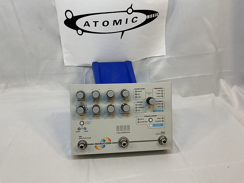 Hologram Electronics HE-3 Microcosm Granular Looper & Glitch | Reverb