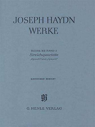 String Quartets, Op. 9 and Op. 17 Henle Complete Edition | Reverb