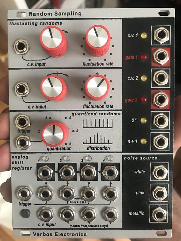 Verbos Electronics Random Sampling Module 2017: inspired by | Reverb