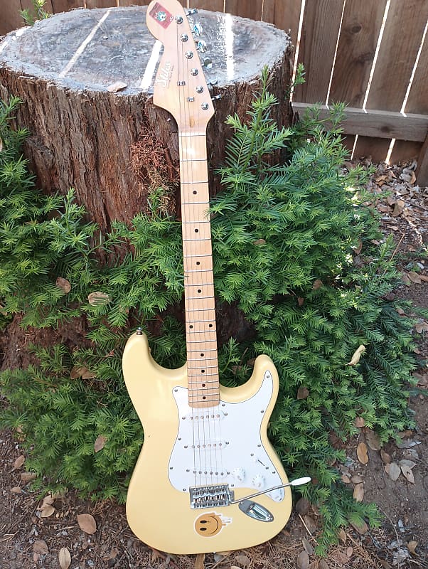 Cozart/ Stiles S style Electric guitar. 2021 - Buttercream | Reverb