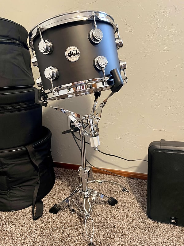 DW Collectors Series Tom 2018 - Satin Ebony | Reverb