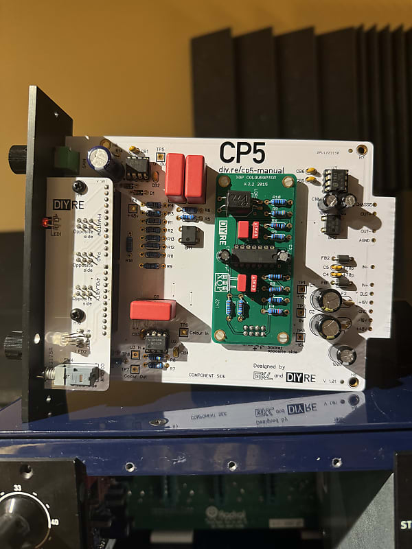 DIYRE CP5 mic pre with Colorupter color | Reverb