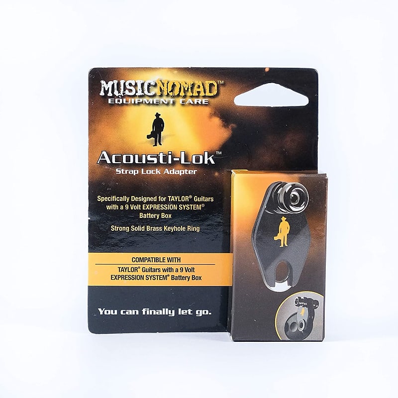 Acousti-Lok Strap Lock Adapter for TAYLOR® Guitars with a 9 | Reverb