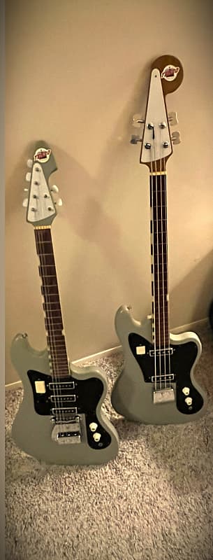 TEISCO DEL REY Model# EB-20035 Bass, & Model# ET-32009 Lead, | Reverb