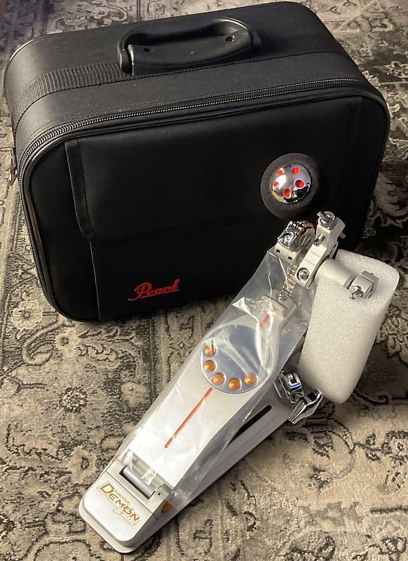 Pearl Eliminator Demon Chain Pedal w/Carrying Case P-3000C | Reverb