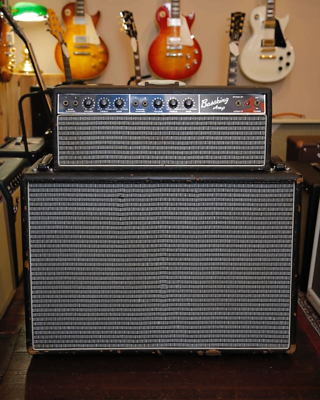 Rex Bass King BA50 1960's Valve Guitar Amplifier & Speaker | Reverb UK