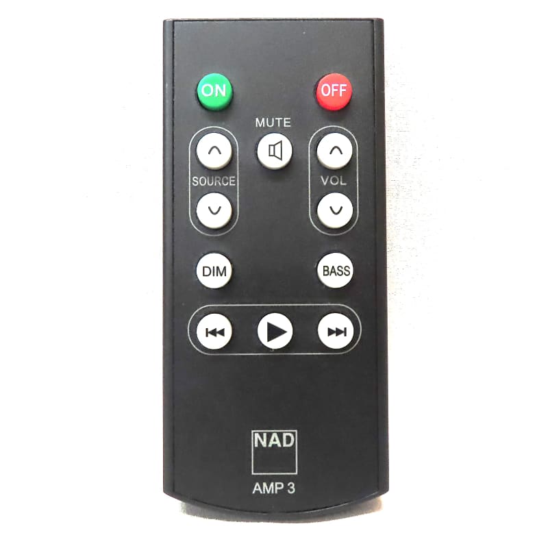 Original OEM NAD AMP 3 Remote Control | Reverb